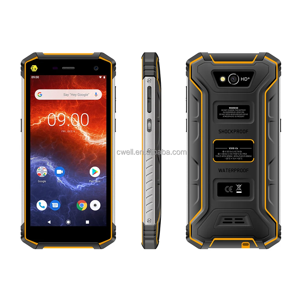 V31D EX Explosion Proof Rugged Smartphone - IP68 Certified