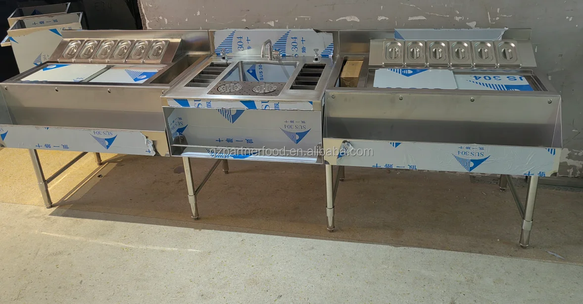 Commercial Under bar Cocktail Station Bartender Station for bar / Pub ...