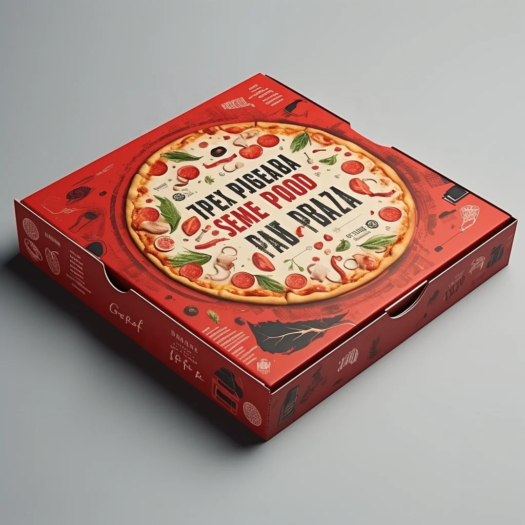 Customize 40x40 Circle Cardboard Pizza Logo Boxes Large Size Wholesale ...