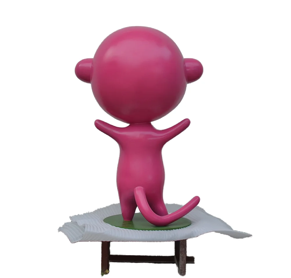 Support Custom Fiberglass Sculpture Large Cartoon Anime Character ...