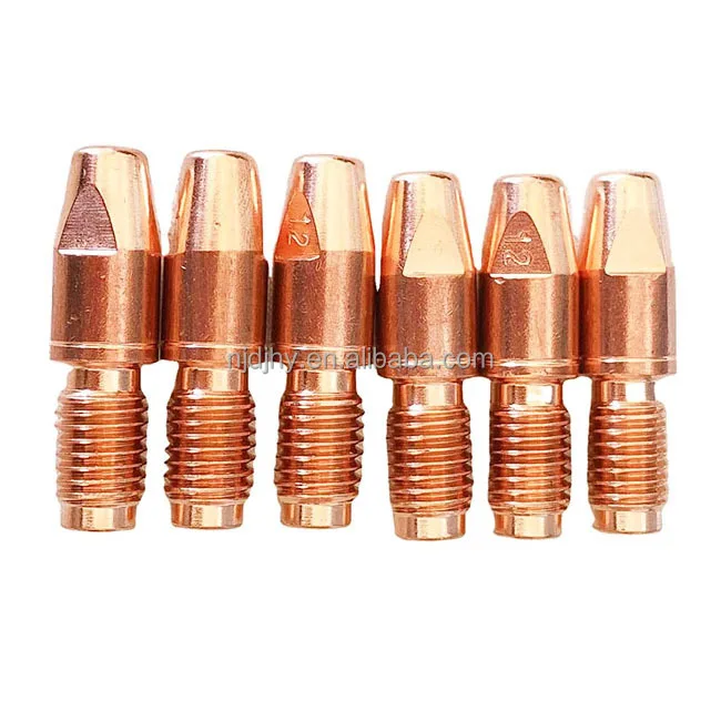 Welding Tips for MIG/MAG Welding Chromium Zirconium Copper Contact Tip ...