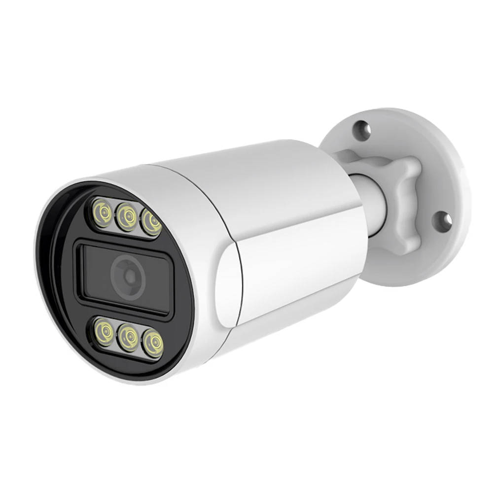 Oem 5mp Waterproof Bullet Poe Ip Security Camera With One-way Audio & Odm