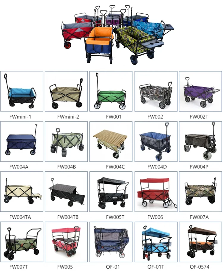 Collapsible Gift Wagon For Children All Terrain Utility Kids Trolley ...