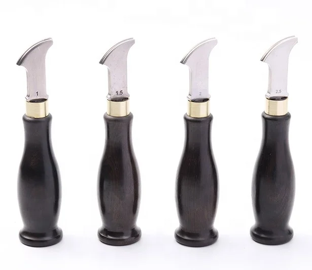 Stainless Steel Diy Hand Tools Leather Edge Creasing Tool For Leather ...