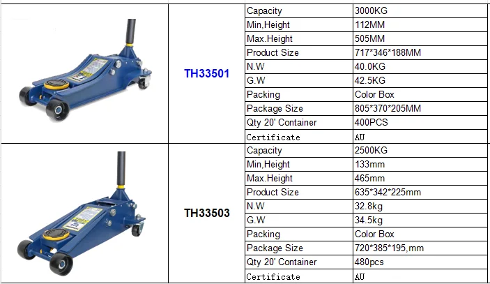 2.5 Ton off Road Hybrid Jack Vehicle Lift for Suvs & Atvs