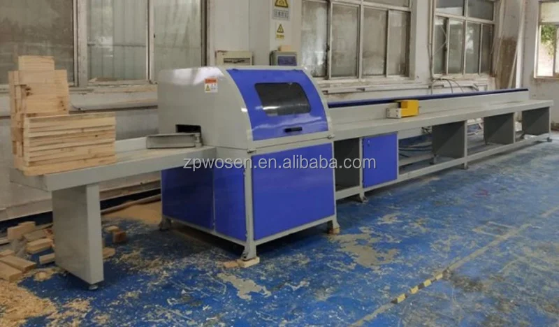 Vertical Sawmill Square Log Cross Cutting Saw CNC Optimizing Cross Cut ...