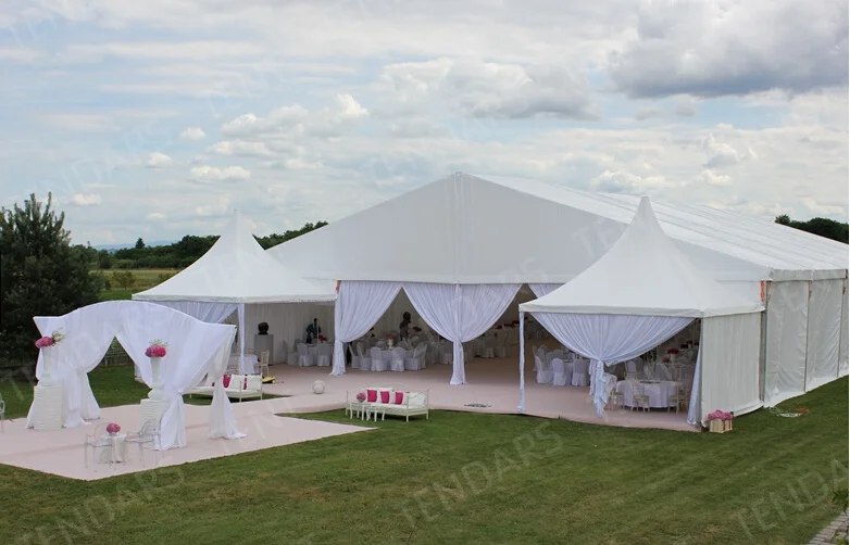 Grass Soft Ground Heavy Duty Aluminium Banquet Feast Marquee Tents Hall ...