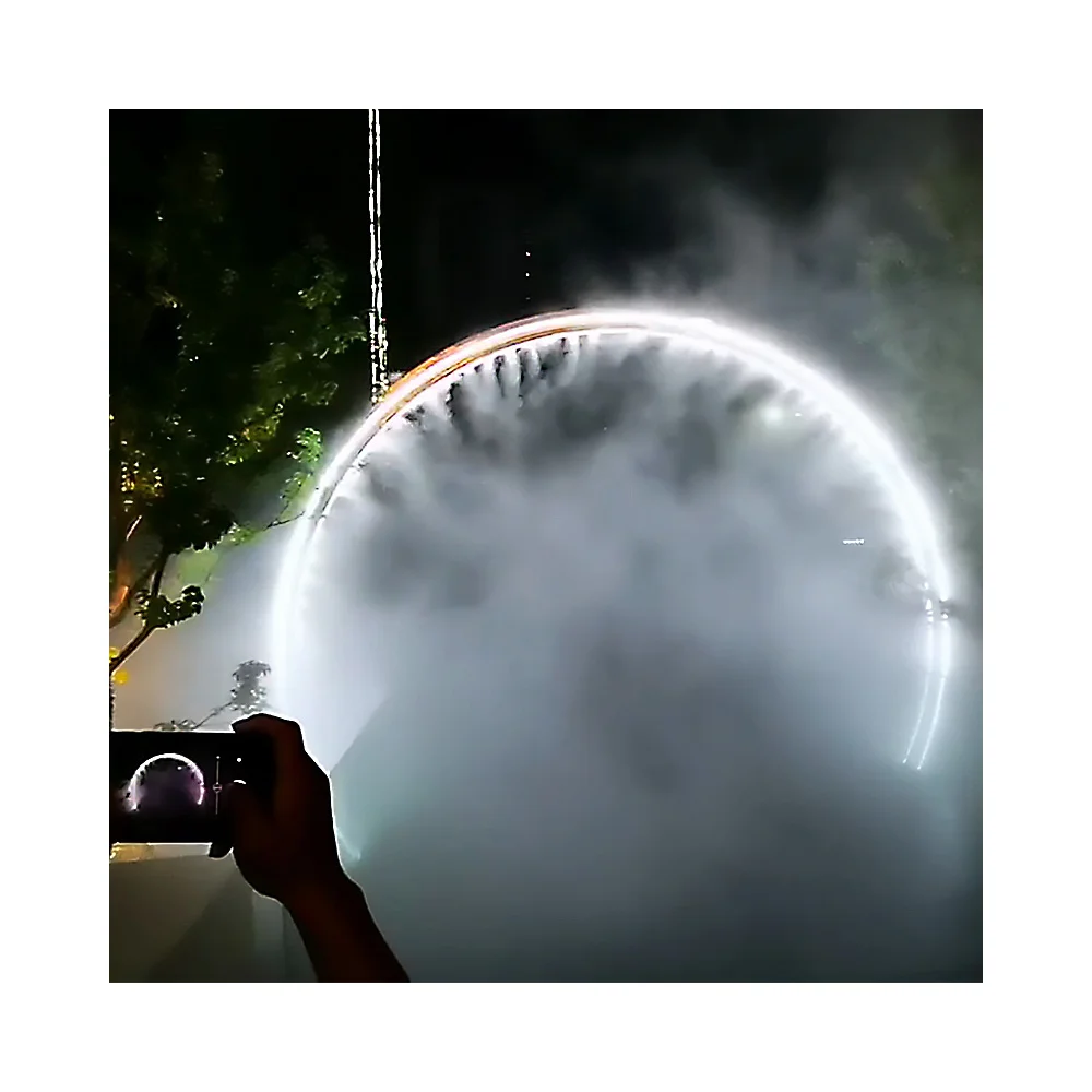Artificial Fog Fountain Decoration Mist Cold Fog Fountain Water Feature ...