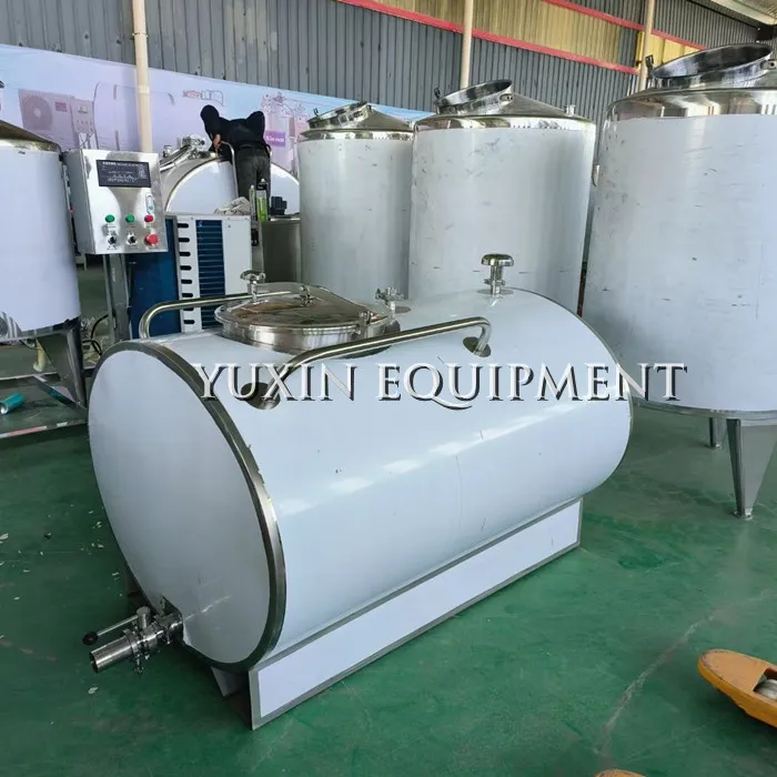 500 Liter 1000 Liter Milk Cooling Tanks - Durable & Efficient