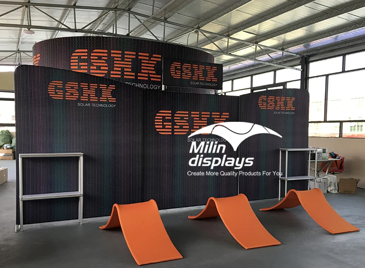 20*20ft Portable Island Trade Show Booth - MILIN Display