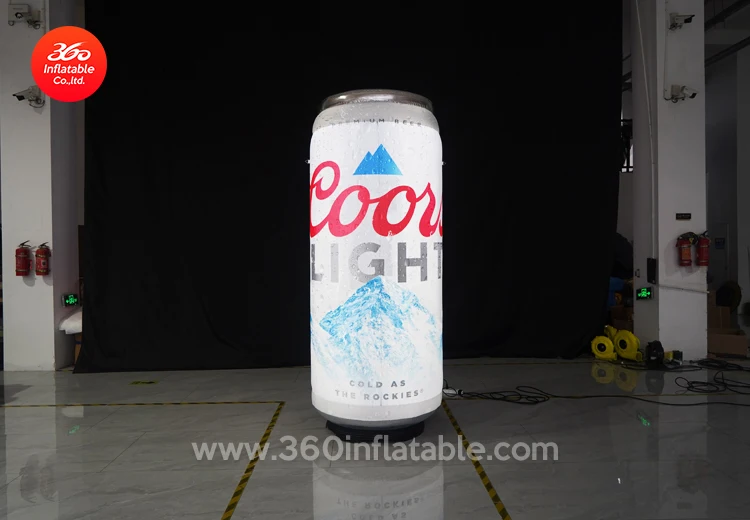 Factory Design Giant Advertising Inflatable Wine Bottle With Led Light ...