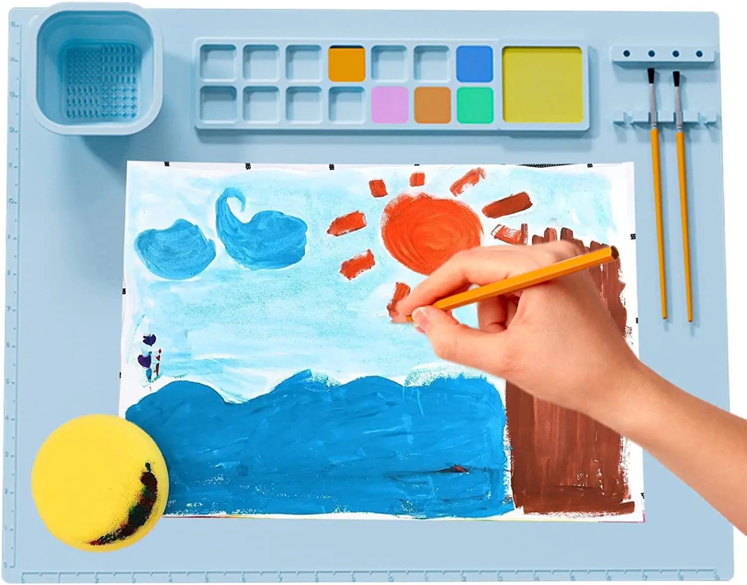 Shapes Silicon Moulds Molds Silicone Drawing Brush Craft Art Mats ...