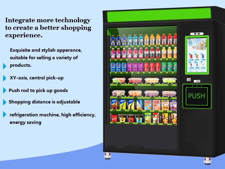 Vending Machine with Lift System for Glass Bottle Yogurt Honey Beer ...