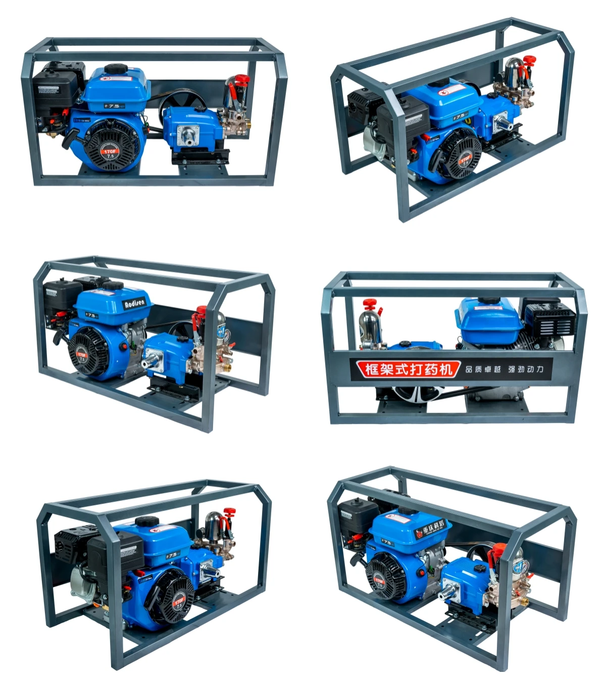 22# 22mm Plunger Pump Farm Garden Pesticide/cleaning Agricultural 170F ...