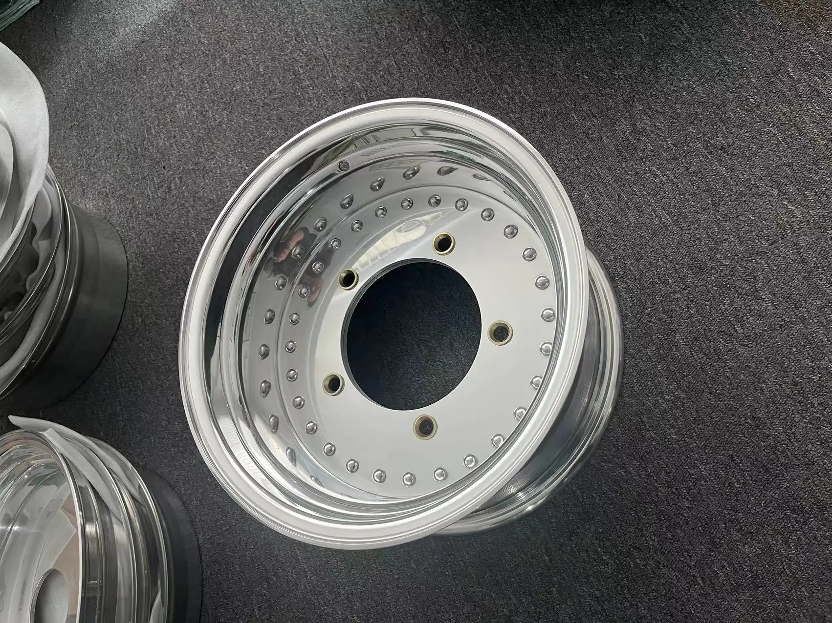 Centerline 5x205 Wheels 15x10.0 Backspace 3.92 Inch For Vintage Car 100 ...