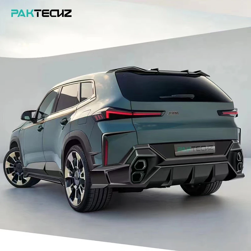 Paktechz Prepreg Carbon Fiber Full Body Kit Front Lip Canard Side Skirt ...