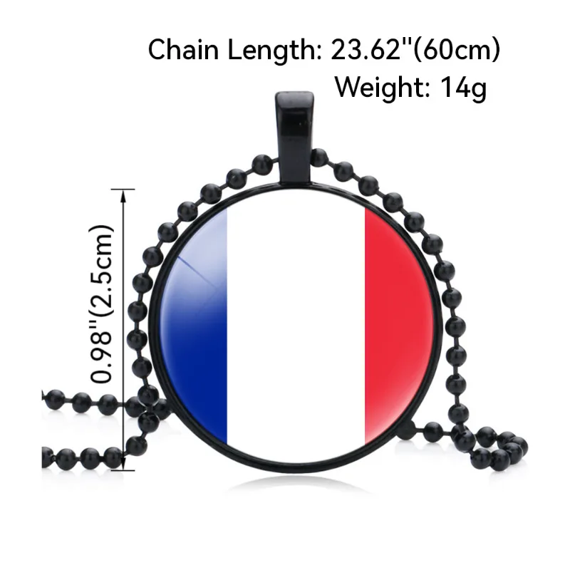 287 Countries National Country Flag Design Glass Dome Cabochon Pendant ...