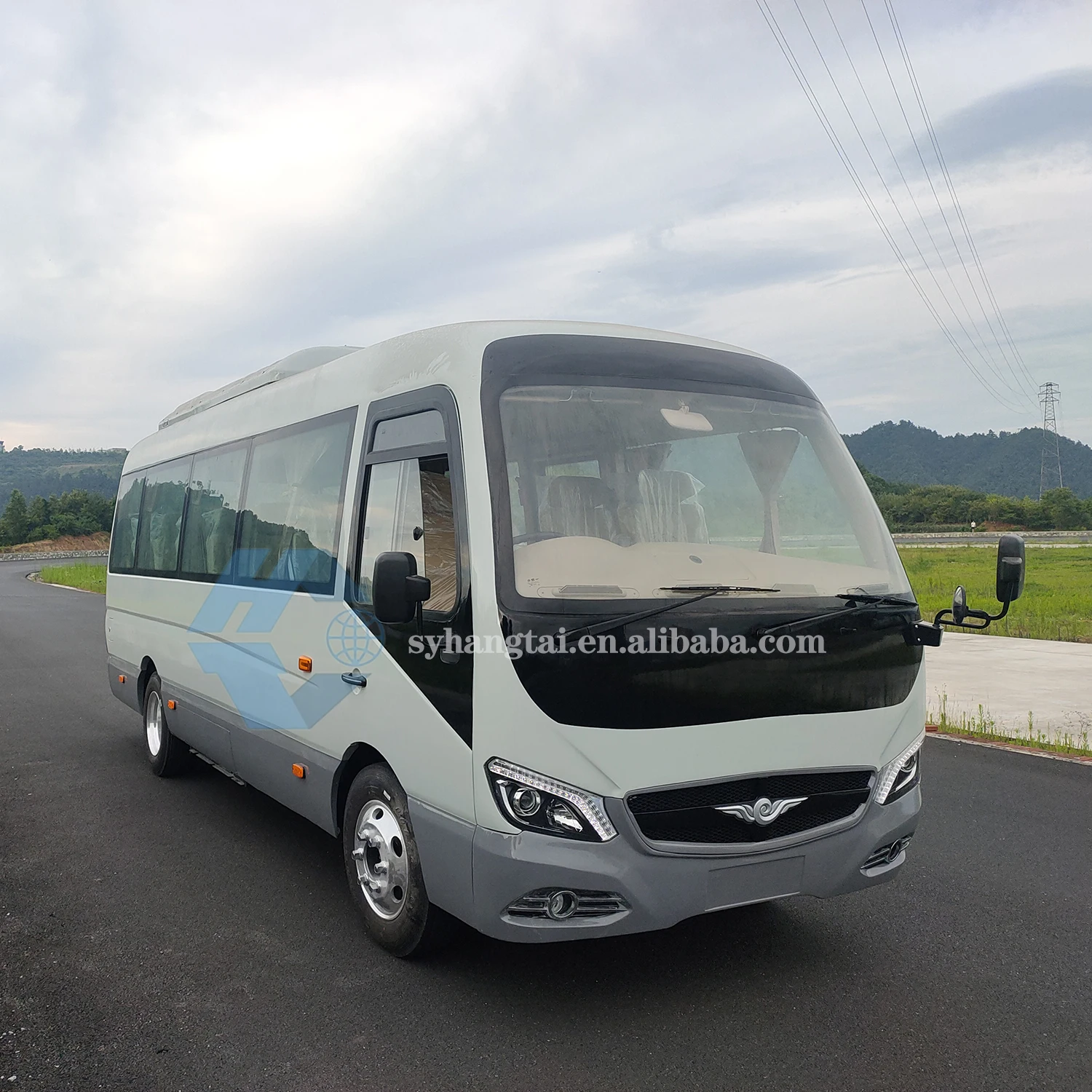 China Bus Factory 7m New Energy Automatic Electric City Bus Passenger ...