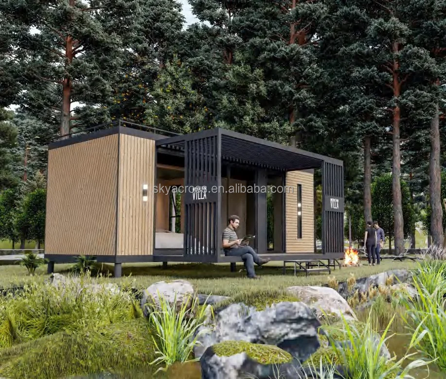 Prefabricated House Luxury Villas Prefab Modular House Affordable ...