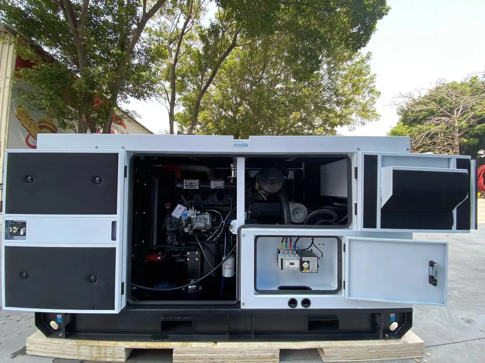 30kva 24kw Silent Type Diesel Generator Set 380v/400v/480v Three Phase ...