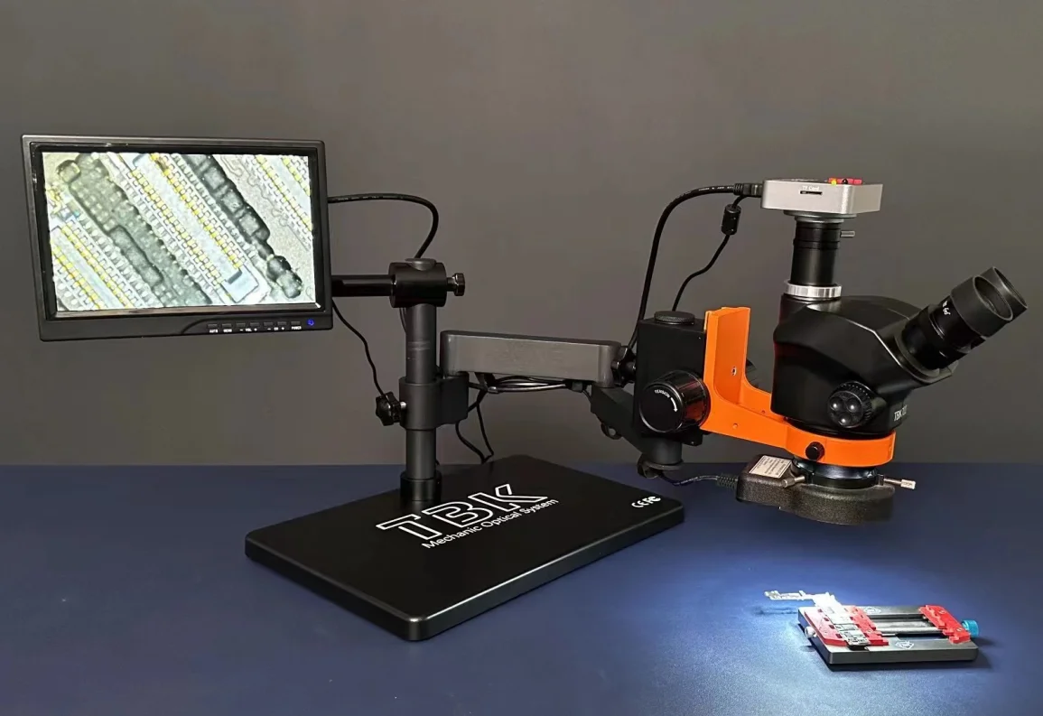 TBK701 4K 7-50x Microscope - Precision Motherboard Repair Tool