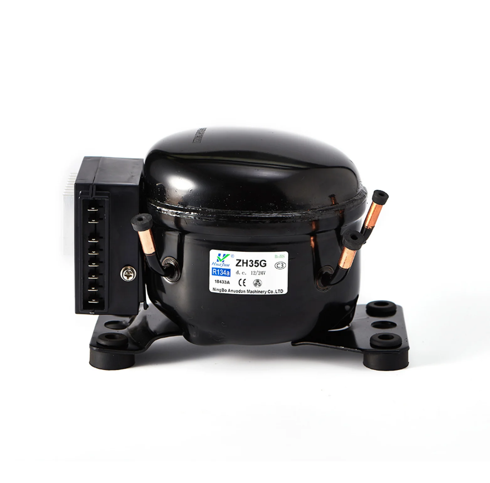 Zh35g Portable R134a Dc 12v 24v Freezer Fridge Refrigerator Compressor ...