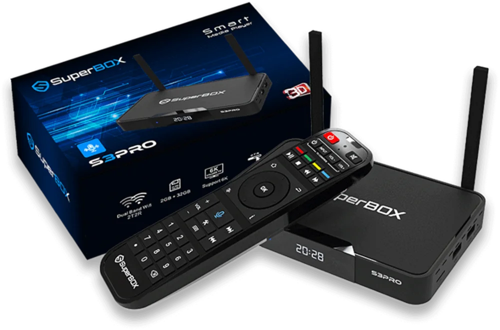 Superbox S3 Pro 2022 The Newest Stable English Set-top Box 2gb32gb Dual ...