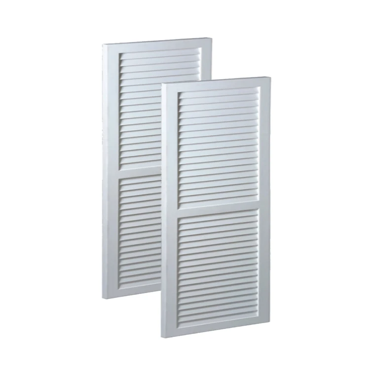 Factory Price Interior Blind Plantation White Spring Pu Polyurethane ...