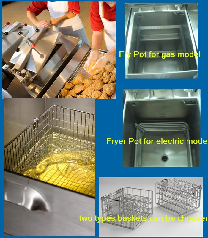 TENSHINE KFC Fryer Machine / KFC Chicken Frying Machine / KFC Equipment ...