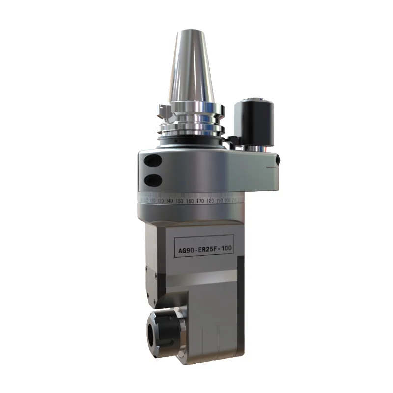 Bt40 Ag90 Er25 Internal Shrinkage 90 Degrees Milling Head Cnc Milling Head Custom Bt Cat Sk Tool ...