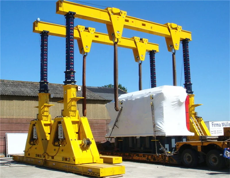Telescopic Booms Telescopic Gantry Systems 100T Hydraulic Gantry for ...