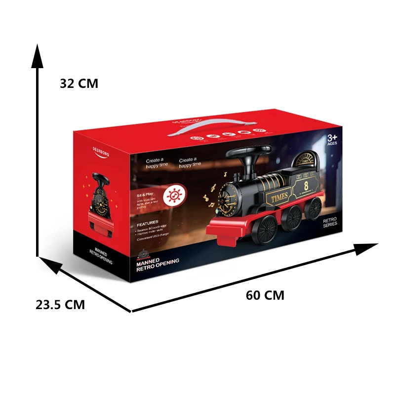 Retro Electric Train Set For Adults With Music And Light Tren De ...