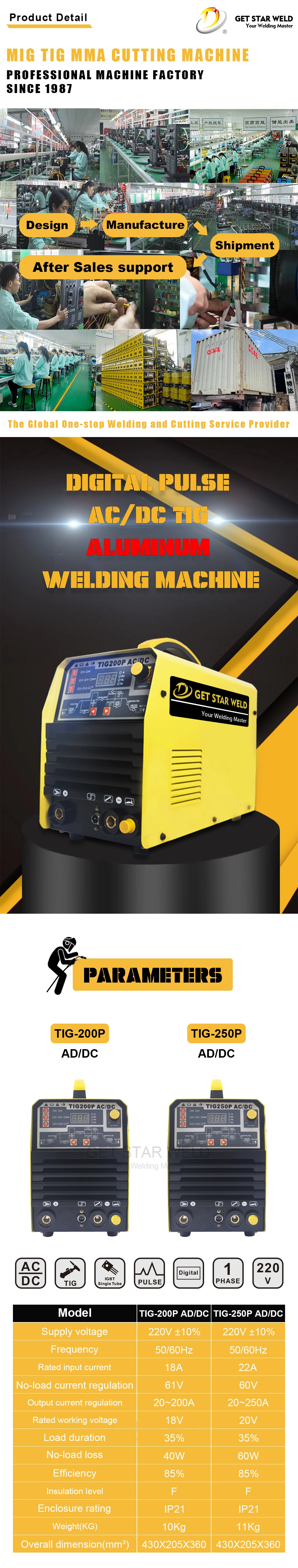 Get Star Weld TIG 200A - Efficient Ac/dc Welding Machine
