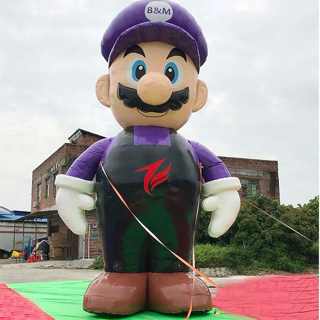 New Design High Advertising Big Inflatable Super Mario Inflatable ...