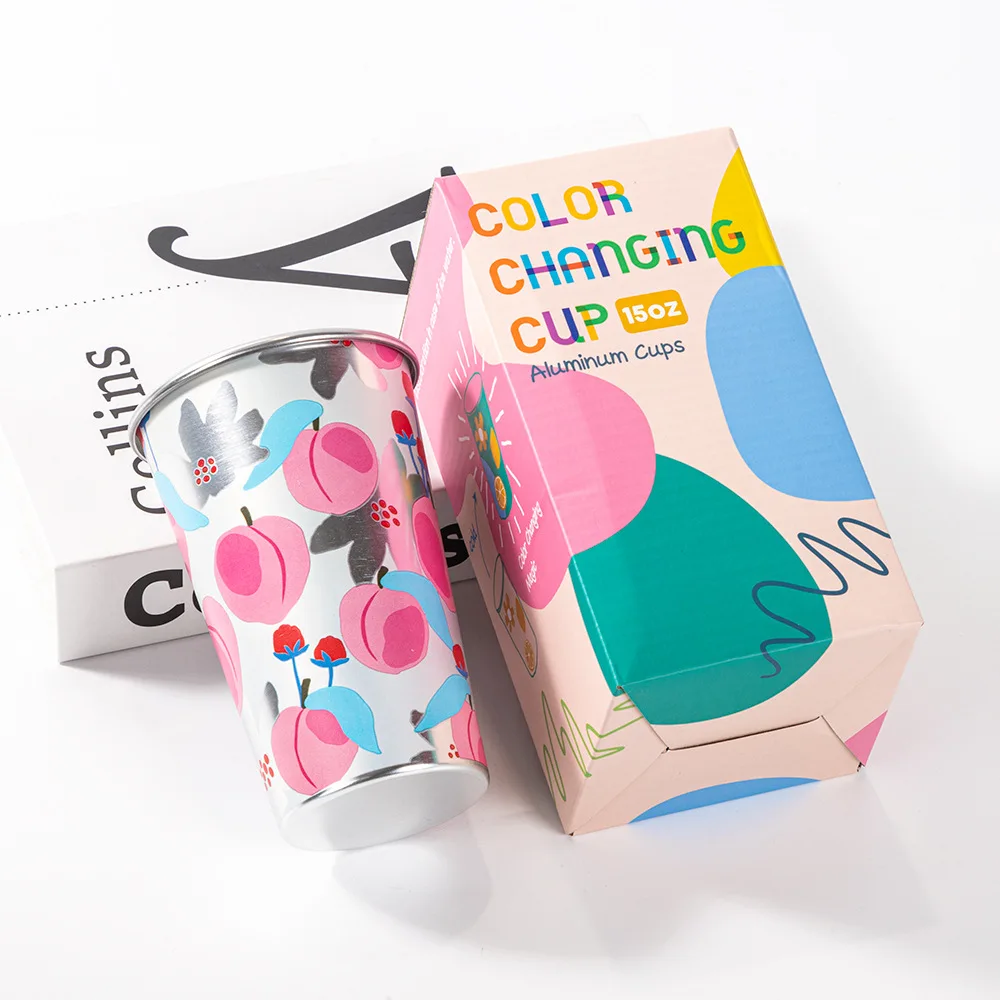 Customized 450ml Rolled Edge Single-layer Beer Cup By The Manufacturer ...