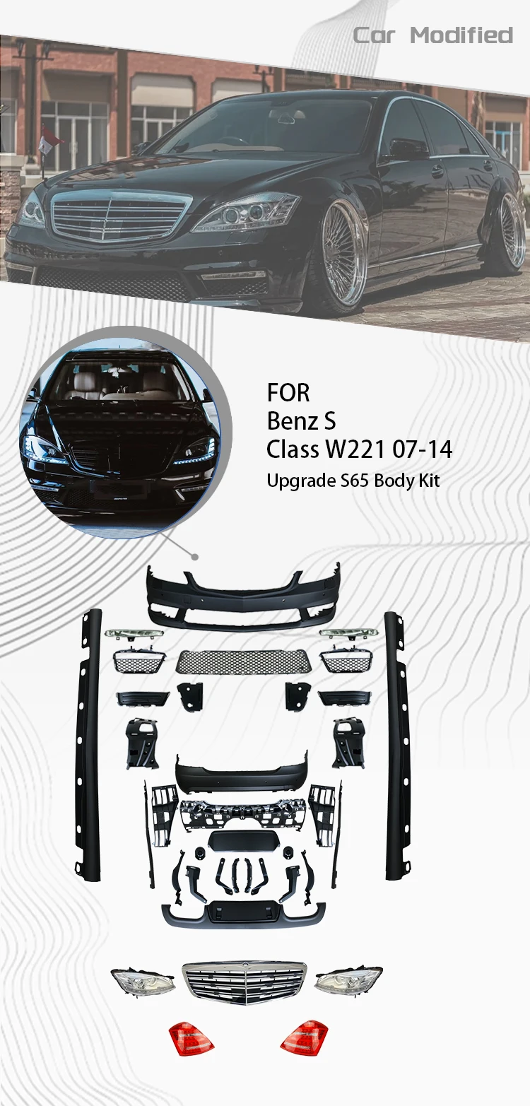 Leishuo Auto Parts Body Kit Bodykit Including Front Bumper Side Skirt ...