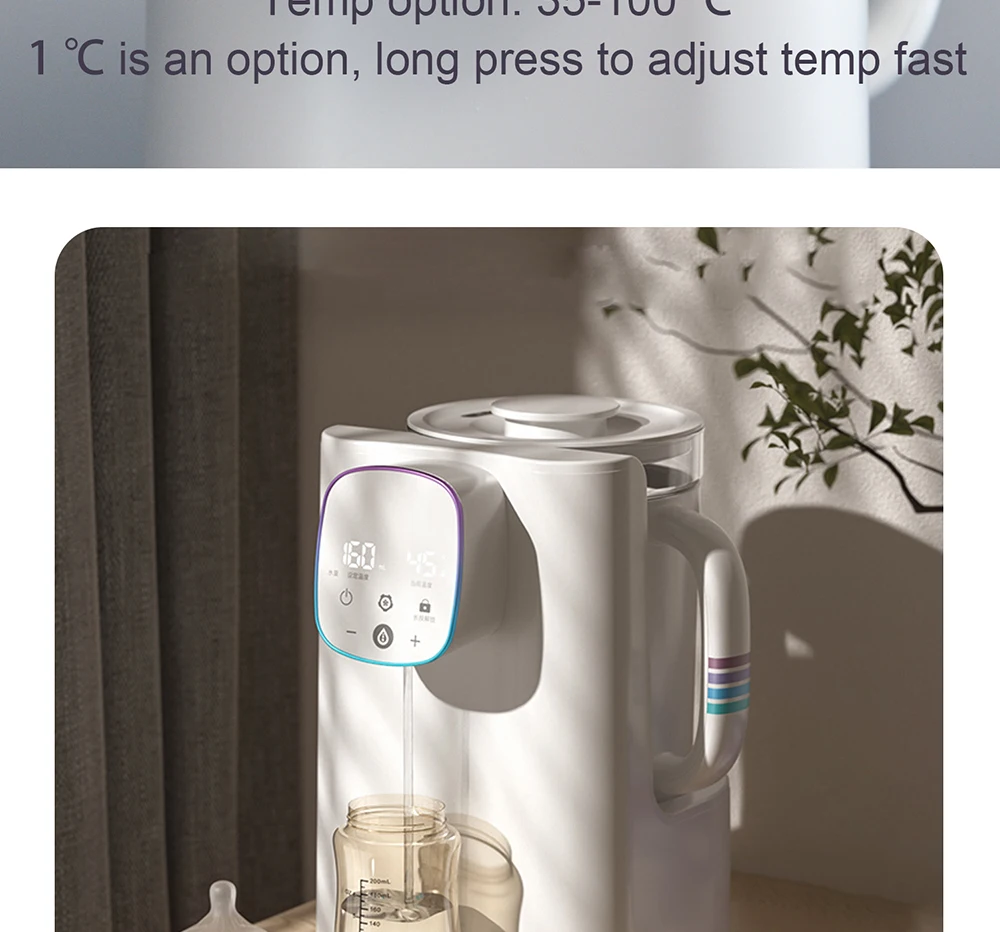 New Pop Compact Mum Easy Automatic Warmer Portable Smart Water Thermo ...