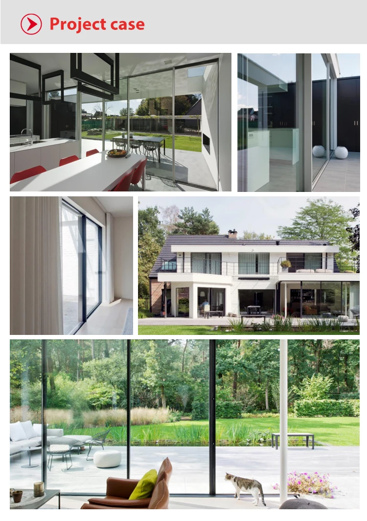 Aluminum Swing Push Out Windows With Double Glazed Handle Slim Aluminum ...