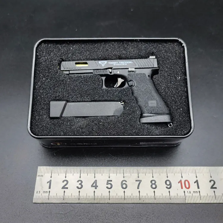 Metal Toy Gun Model Realistic 70mm Toy Gun Pistol Metal Hand Gun Shape ...