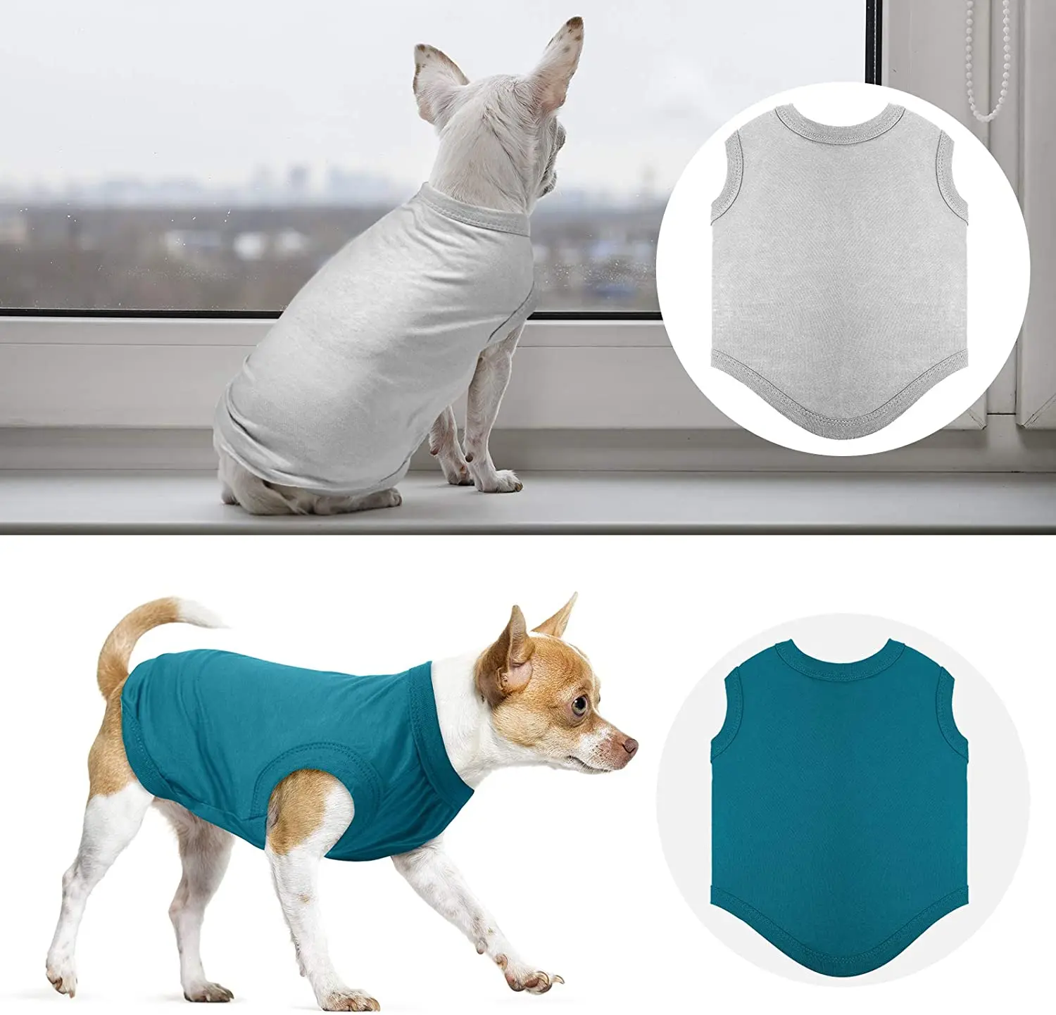 Custom Logo Dog Shirts Pet Puppy Clothes Summer Soft Dog T-shirt ...