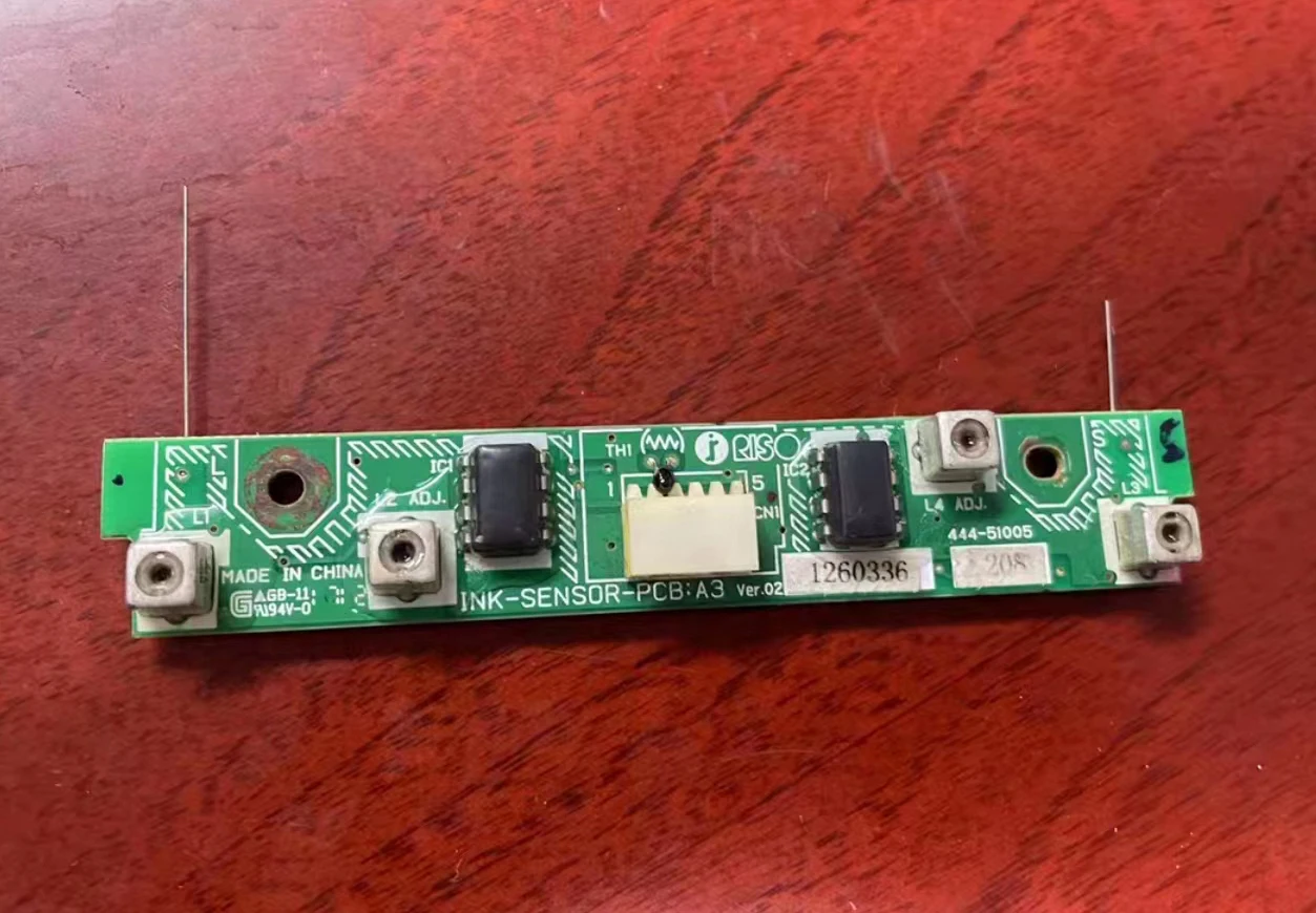 Ink Sensor Pcb 444-51001 Tr Cr Ks For Riso Rn2070 2080 2090 Series ...