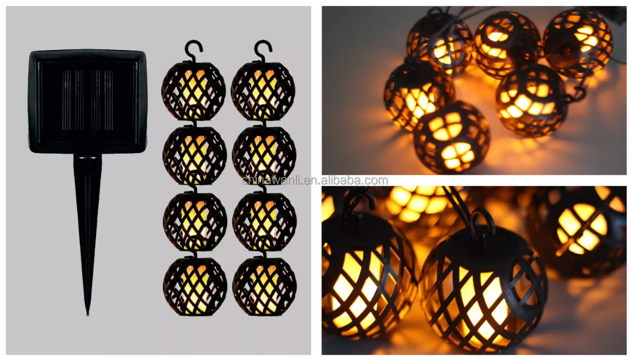 Ball Dancing Flickering Flame Effect Led Holiday Light Halloween ...