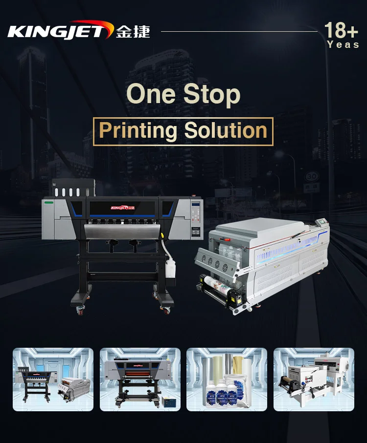 Kingjet Large-format 15sqm/h 68cm Digital Dtf Printer Printing Machine ...