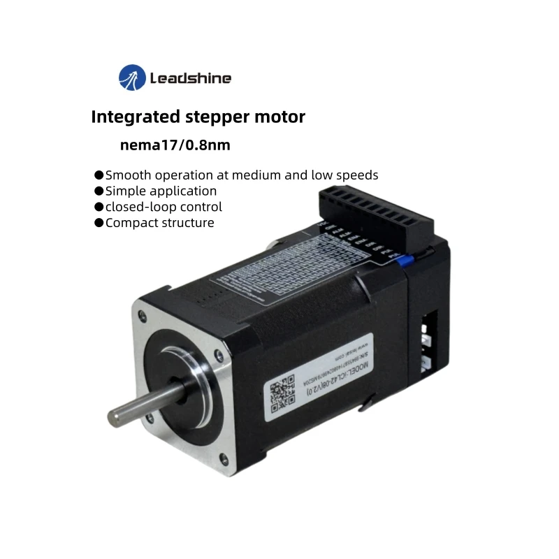 High performance Leadshine closed loop integrated motor or iCL42-08 ...