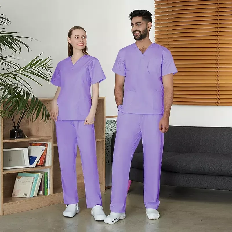 Scrub Suits For Doctors And Nurses Designs Women Men Unisex Medical ...