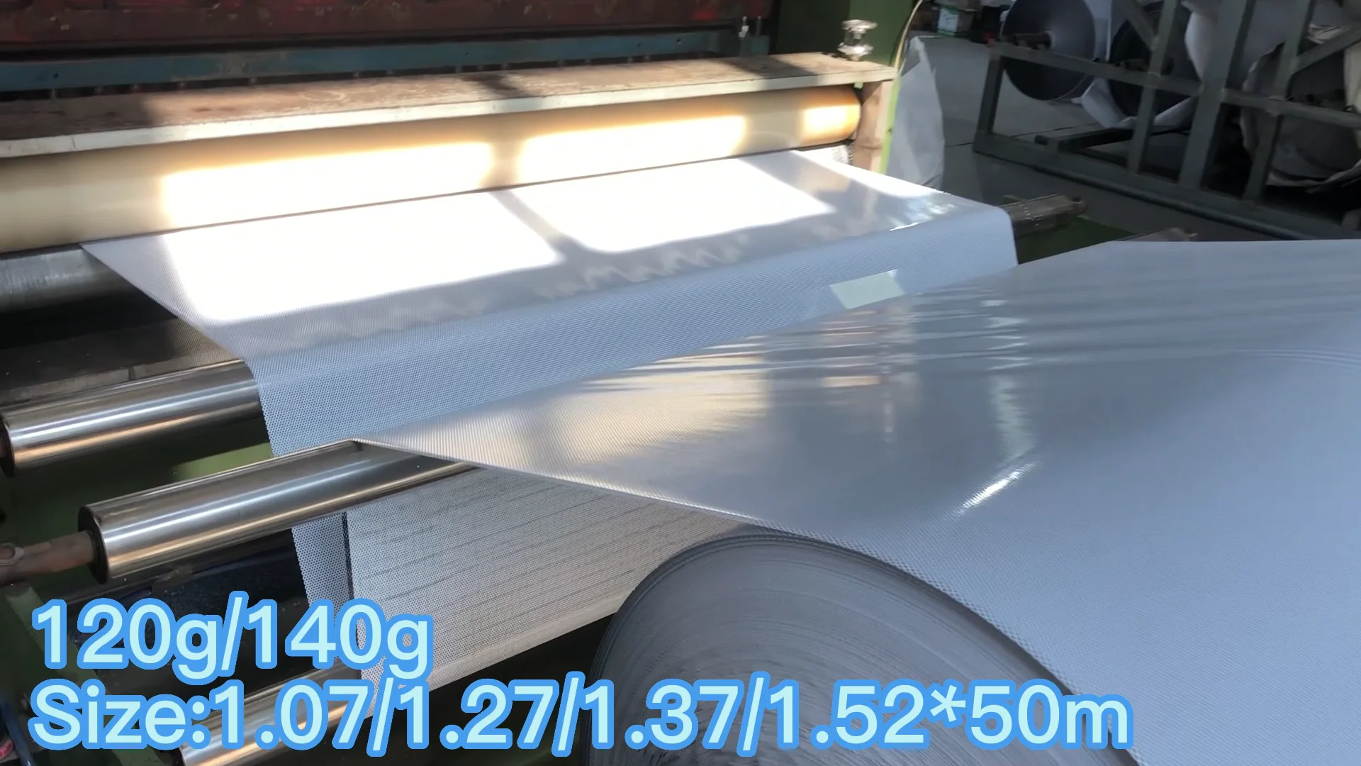 140g Pvc Perforated Vinyl Sticker Film One Way Vision Building Window ...