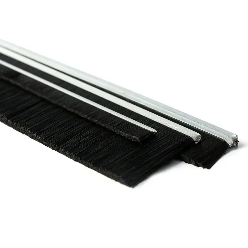 Industrial Nylon Bristle Sliding Door Roll Strip Brush Weather Strip ...