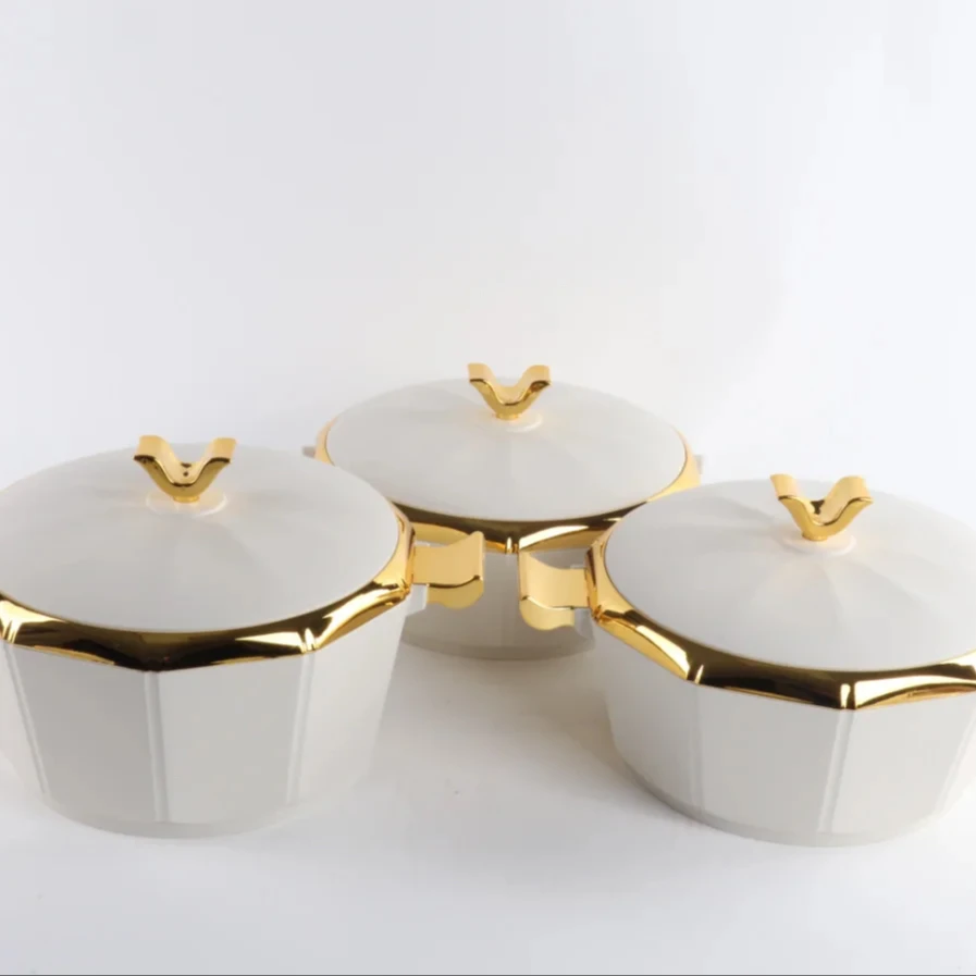 Large Capacity Household Party Restaurant 3 Pcs Thermo Insulated Hot ...