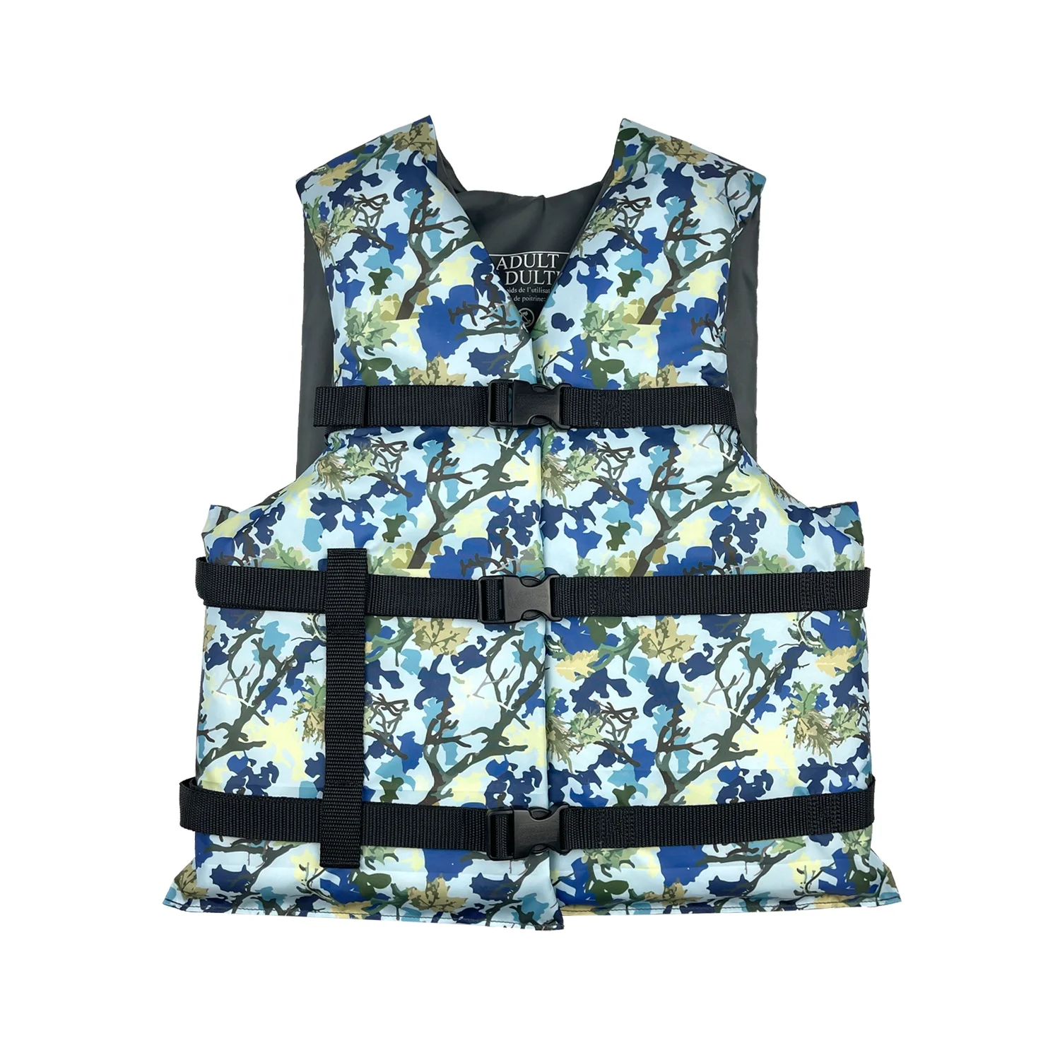 2025 Custom Water Sport Camouflage Adult Life Vest Jacket High Density ...