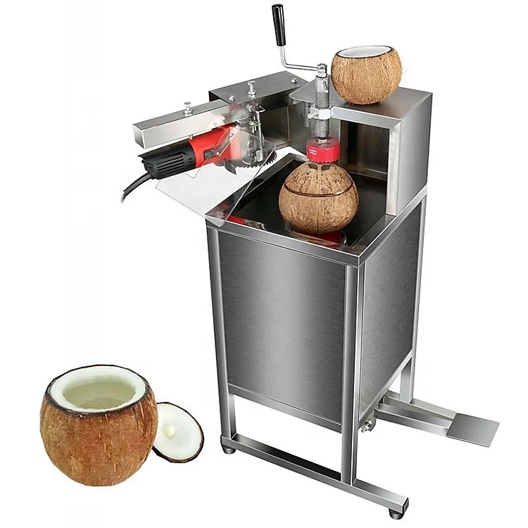 Electric Coconut Opener Machine Commercial Fresh Coconut Open Machine ...